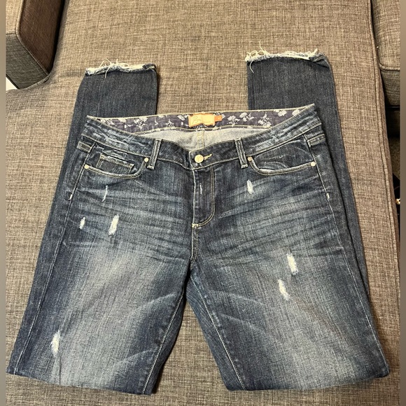 PAIGE | Jeans | Paige Distressed Jeans | Poshmark